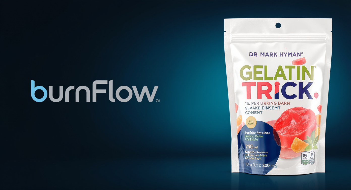 burnFlow - Natural Gelatin Formula for Appetite Control & Weight Loss